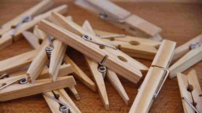 10 utilisations surprenantes des pinces à linge en bois