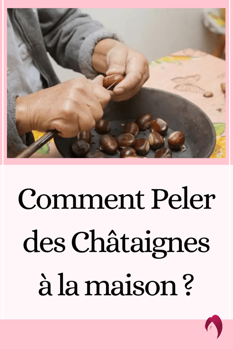 Comment Peler des Châtaignes à la maison