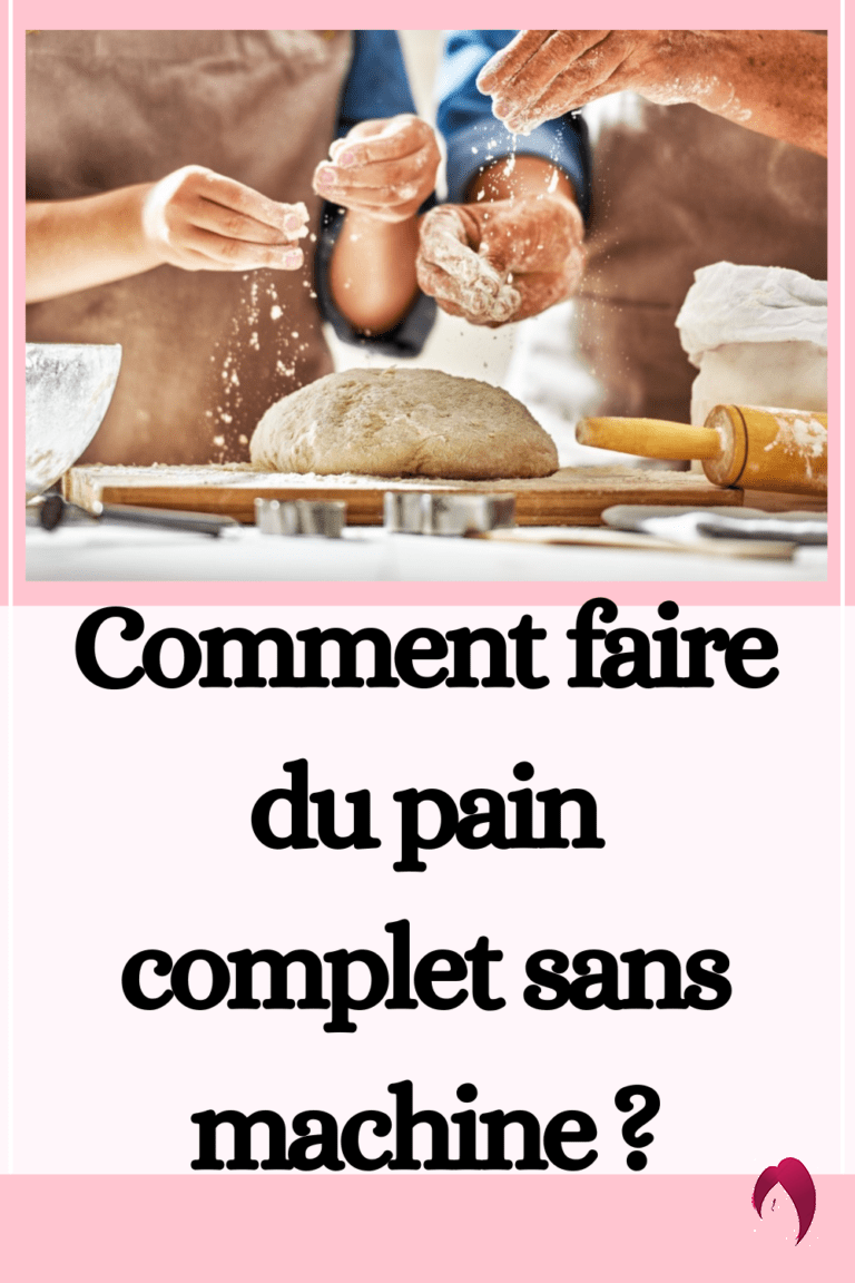Comment faire du pain complet sans machine