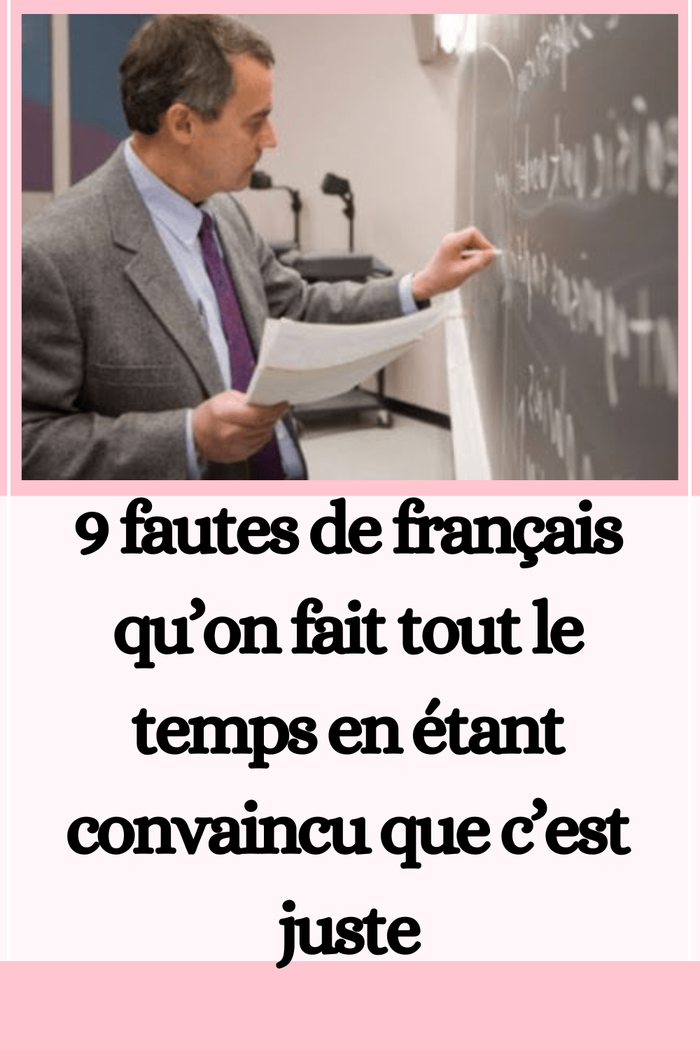 9 fautes de français qu’on fait tout le temps en étant convaincu que c ...